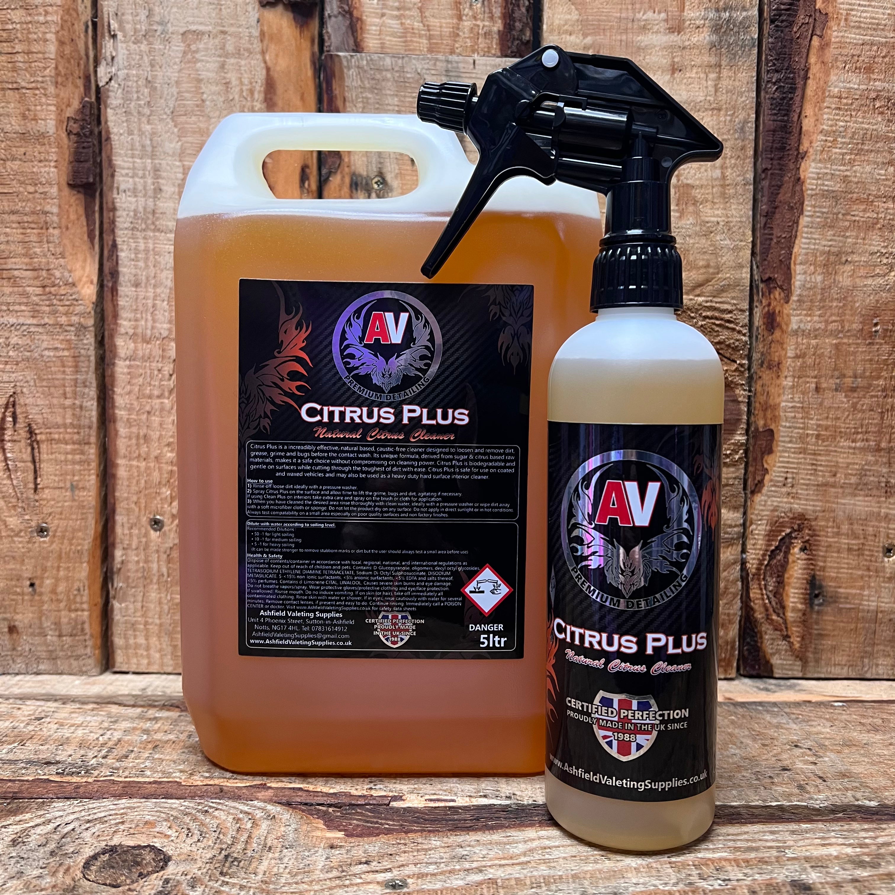 Citrus Plus - Natural Citrus Cleaner & Pre-Wash - Sugar Based - Cerami ...