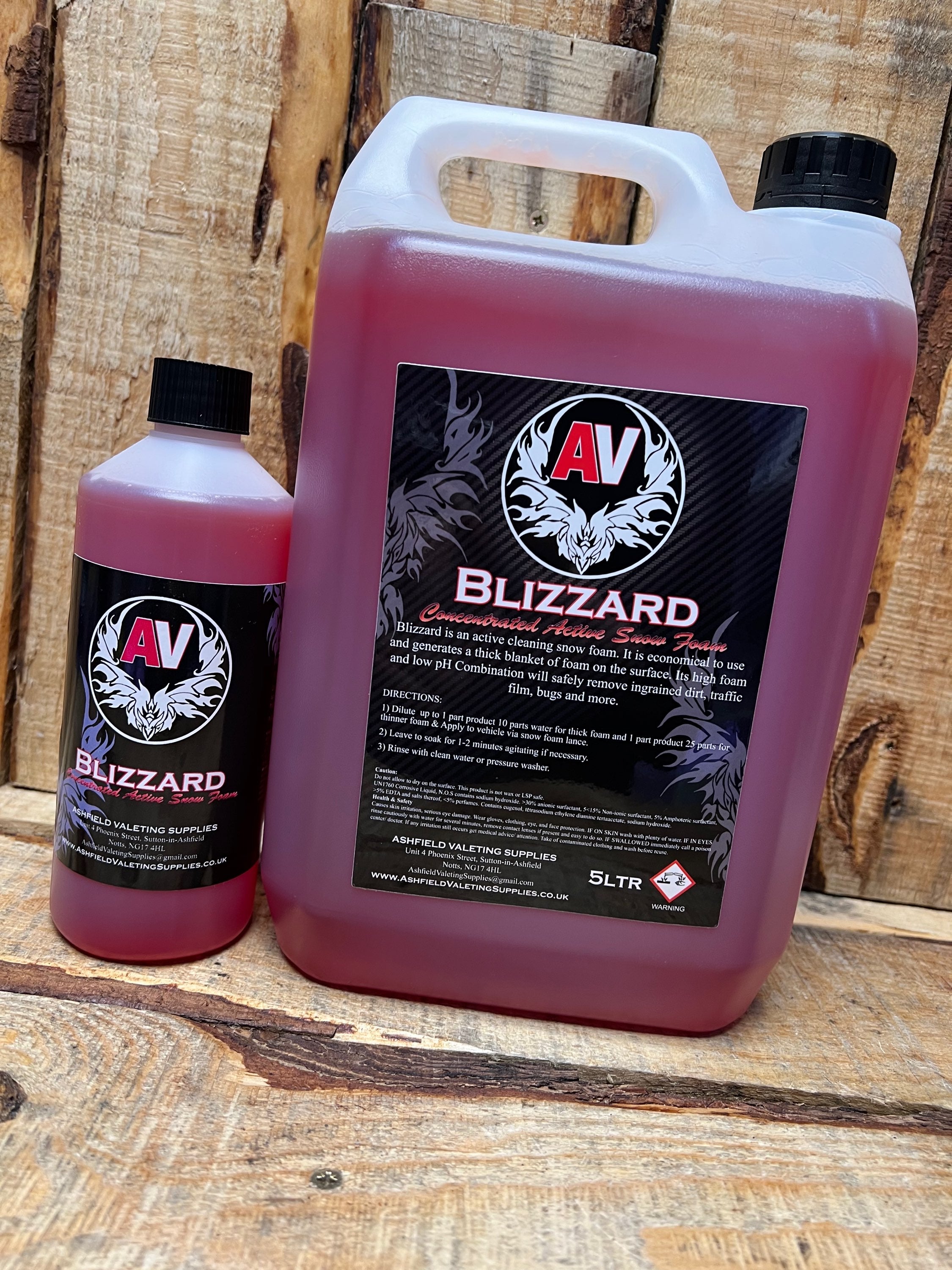 Blizzard Active Alkaline Concentrated Snow Foam – Ashfield Valeting ...